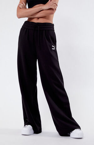Puma Black Classics Relaxed Sweatpants | PacSun