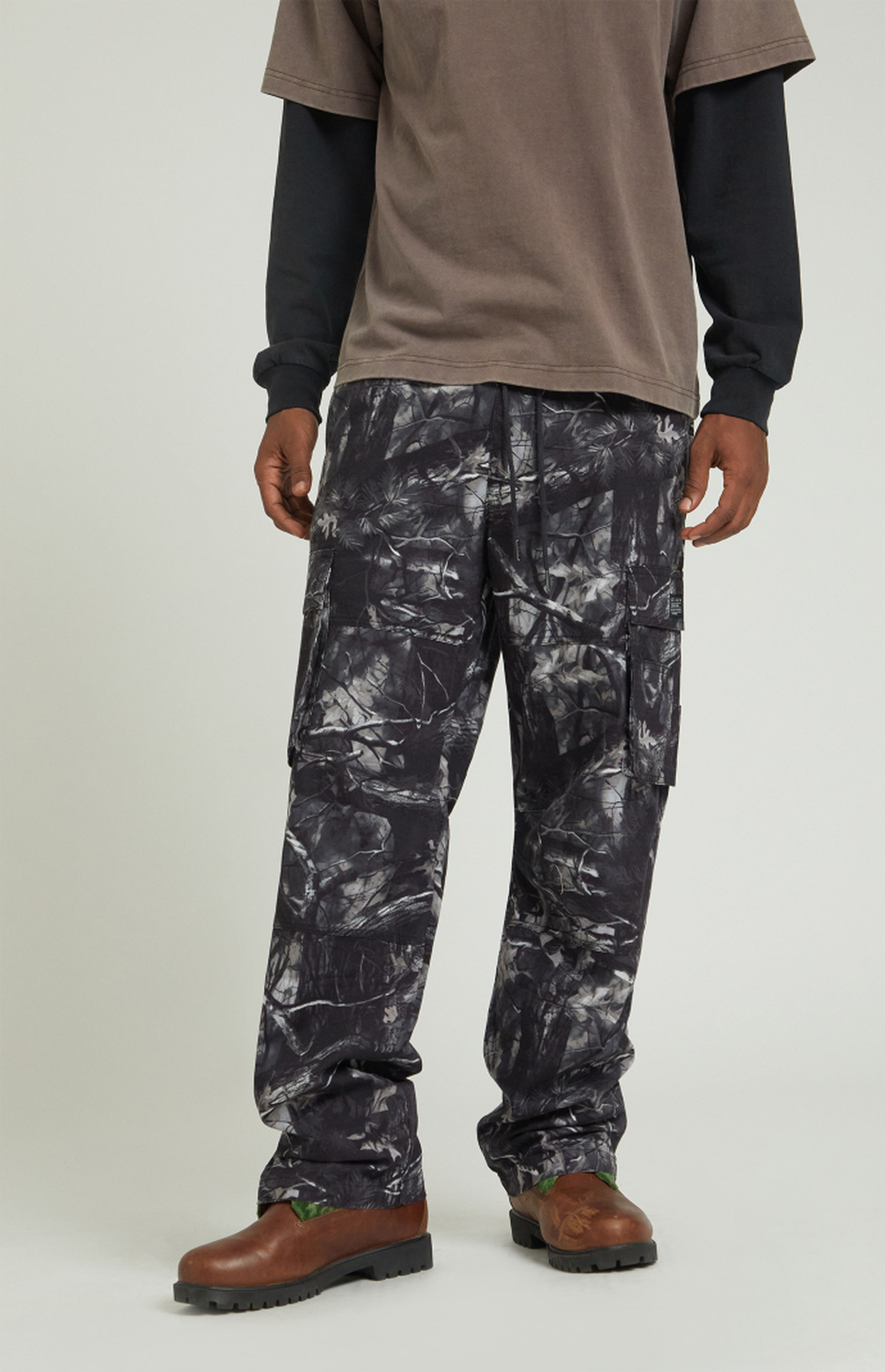 Pacsun Camo Ripstop Baggy Cargo Pants | PacSun