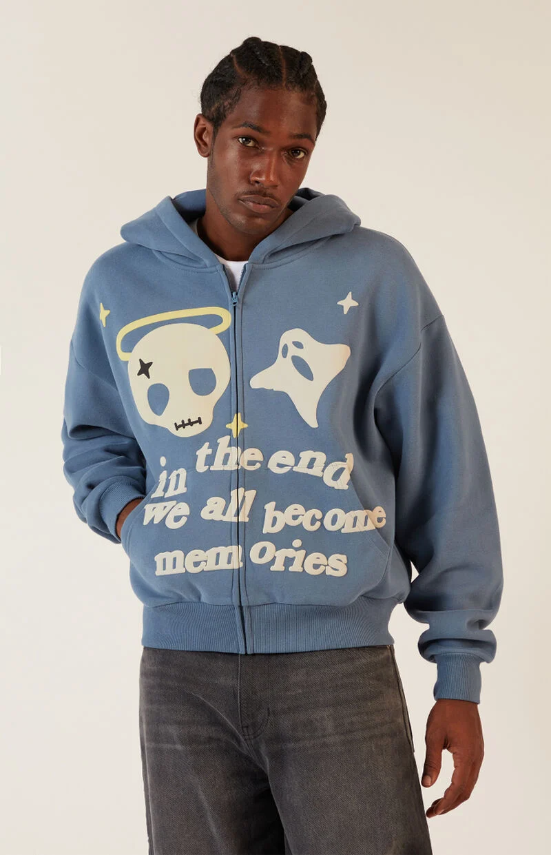 Pacsun In The End Puff Graphic Zip Up Hoodie | Pacsun