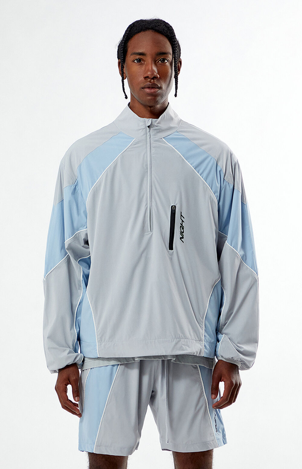 Nightlab Partial Zip Up Jacket | Pacsun