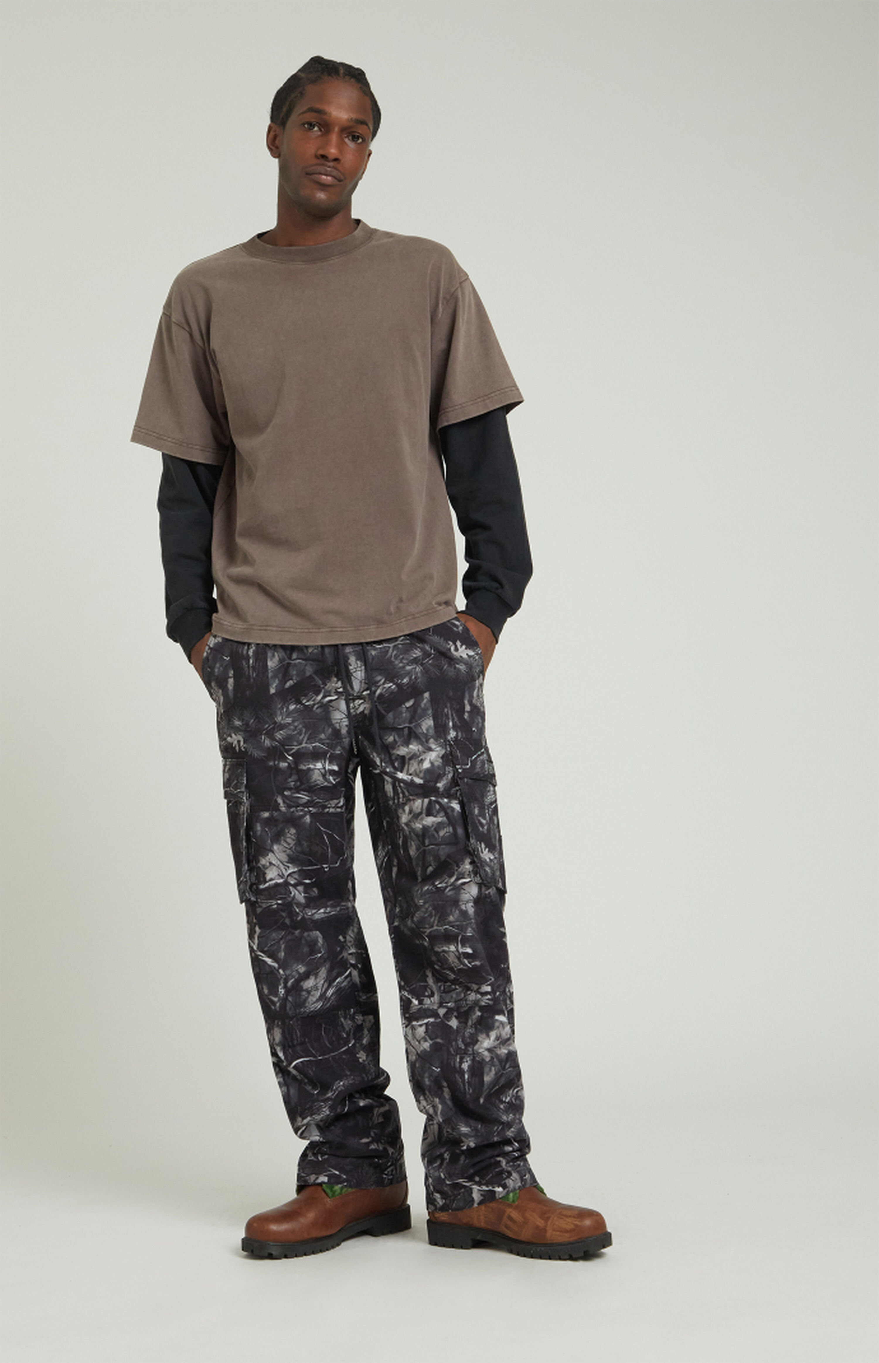 Pacsun Camo Ripstop Baggy Cargo Pants | PacSun
