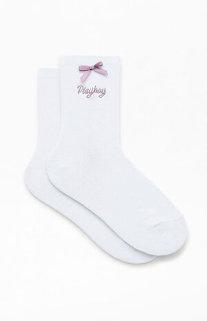 Playboy By PacSun Bow Crew Socks | PacSun