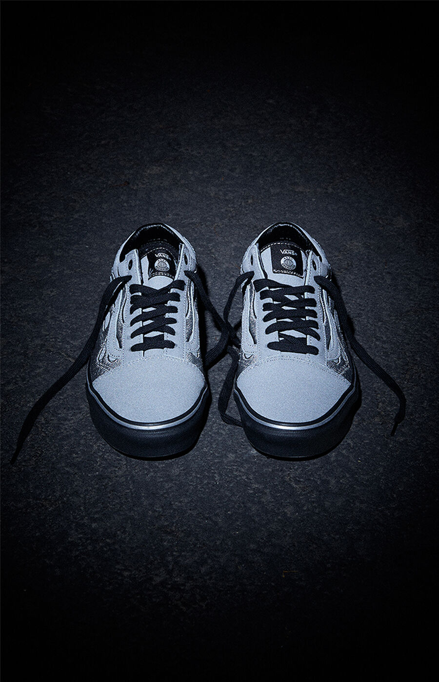 Vans x A$AP Worldwide Silver Reflective Old Skool Shoes | Pacsun