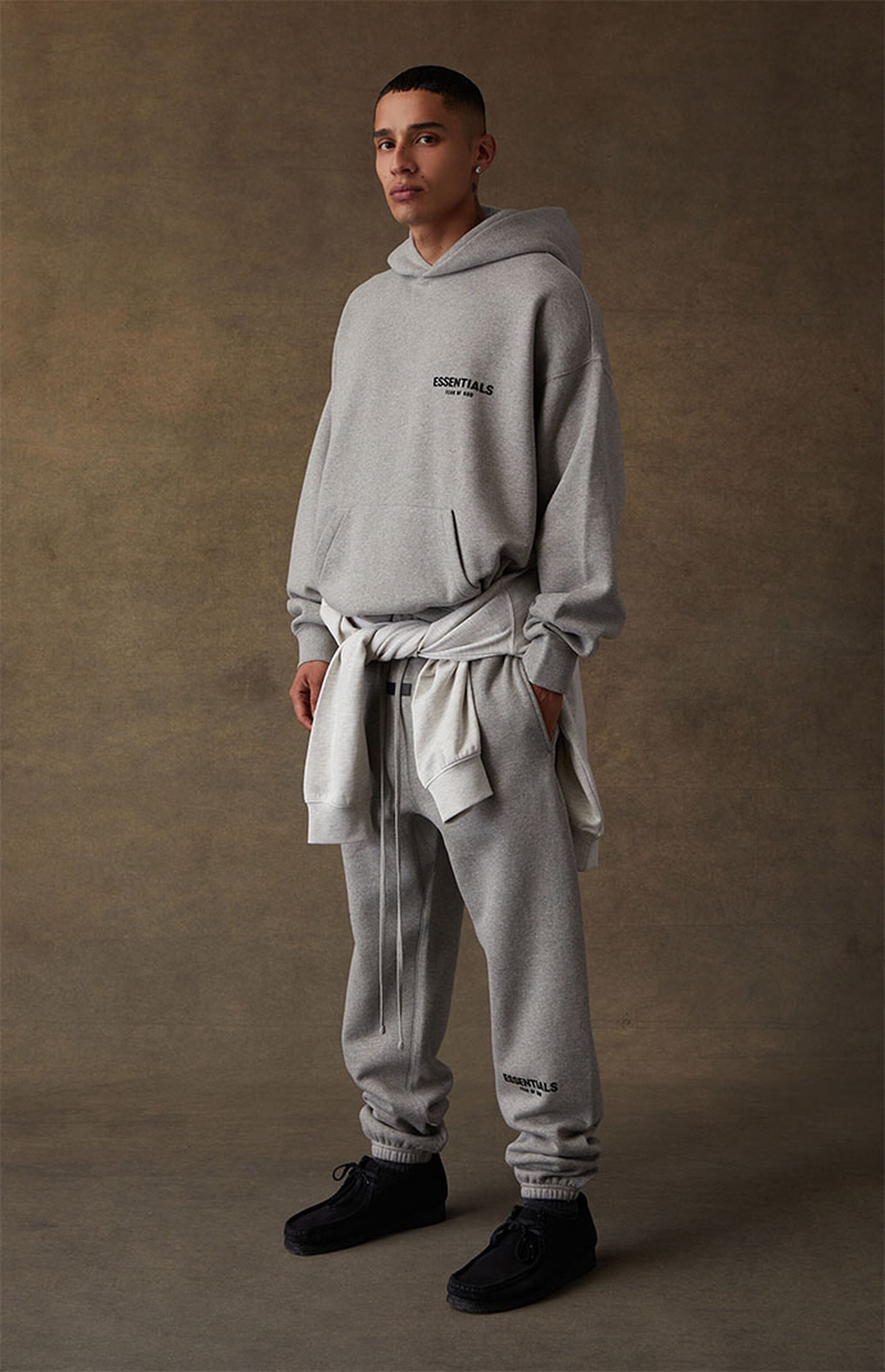 Fear of God ESSENTIALS Dark Oatmeal Sweatpants | PacSun
