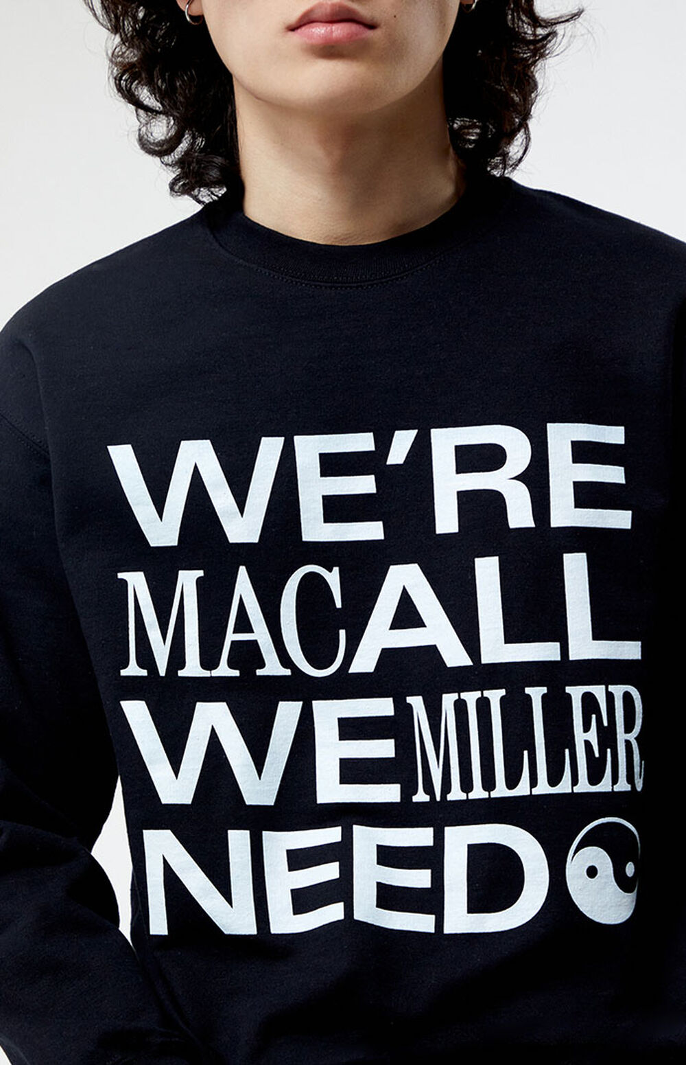 Mac Miller Crew Neck Sweatshirt | Pacsun