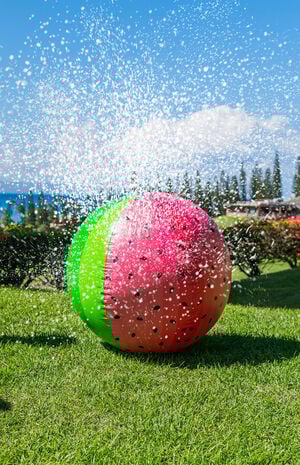 Pool Candy Giant Watermelon Beach Ball Sprinkler | PacSun