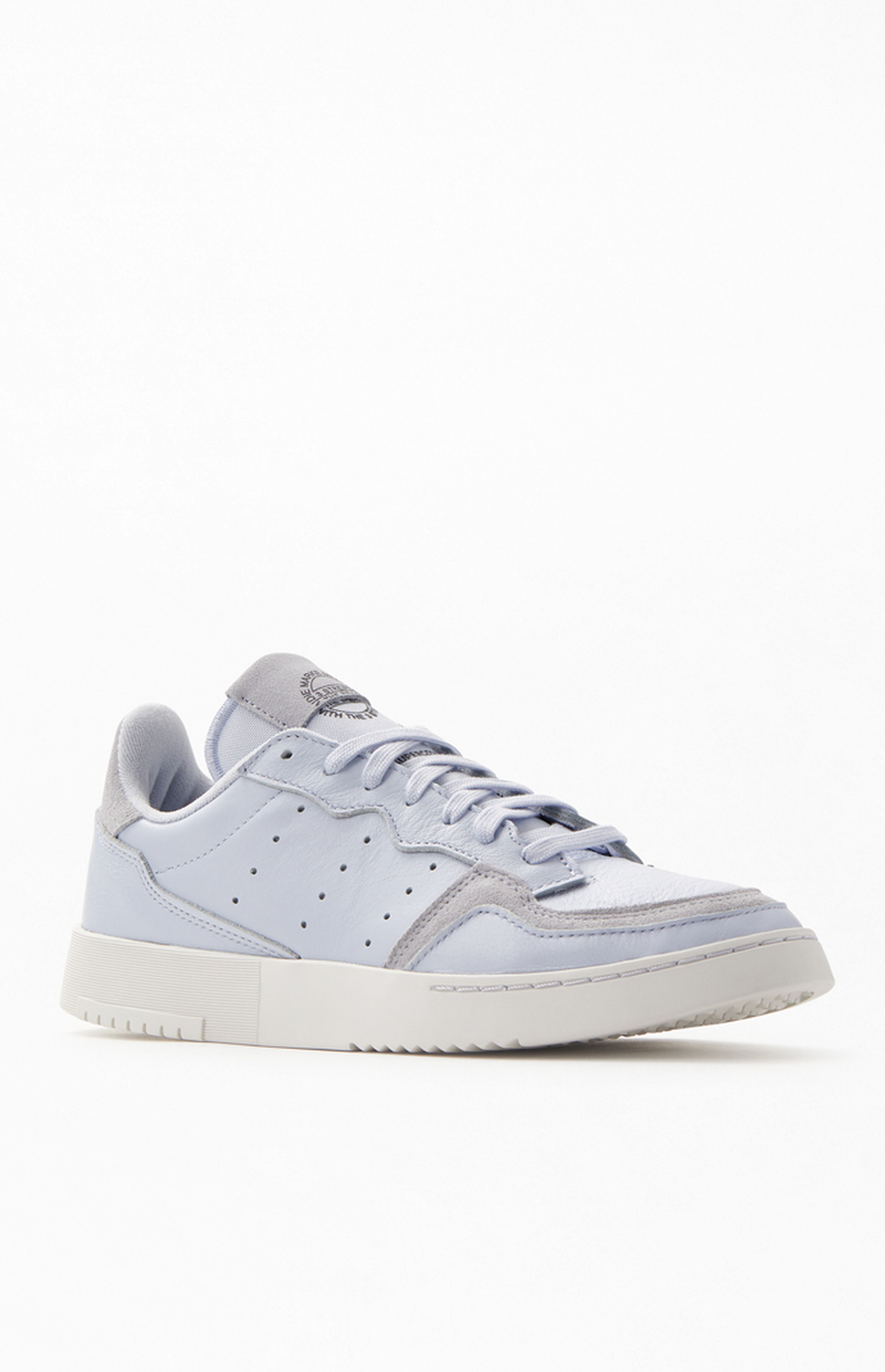 adidas Light Blue Supercourt Shoes | PacSun