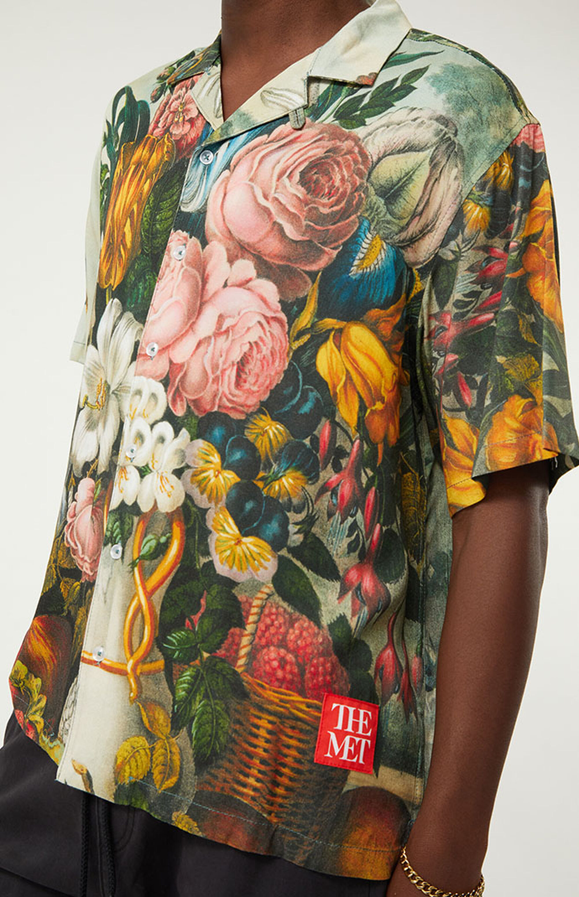 The Met x PacSun Floral Woven Shirt | PacSun