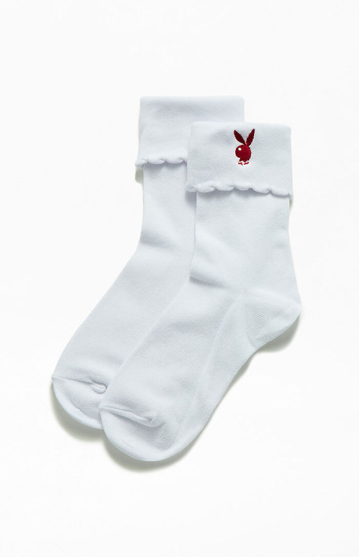 Playboy By PacSun Fold-Over Socks | Pacsun