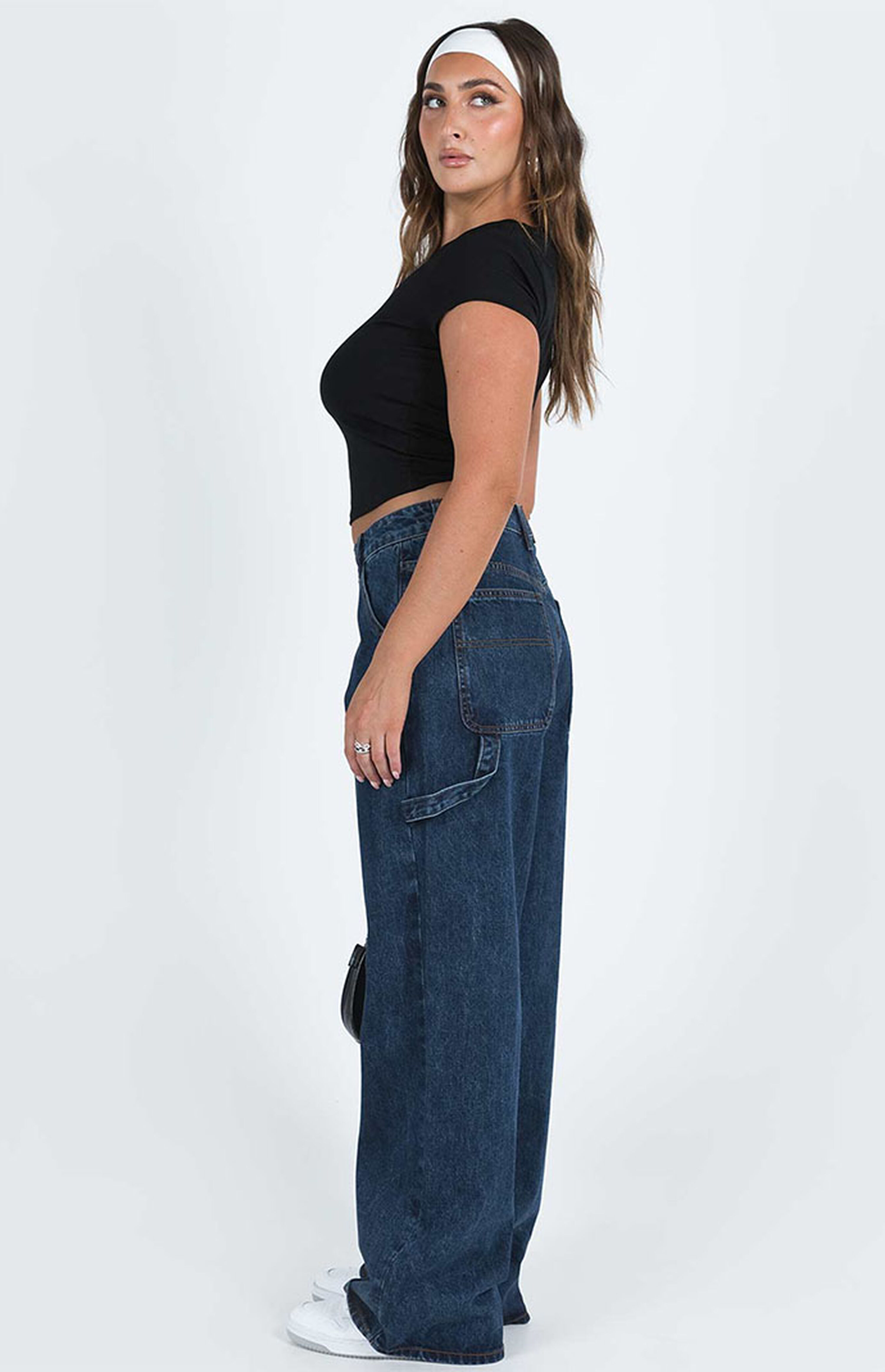 Princess Polly Hambelton Wide Leg Jeans | Pacsun