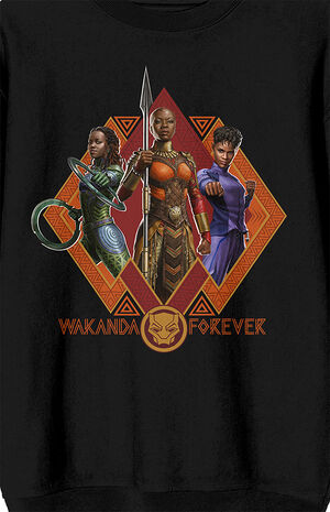 Black Panther Wakanda Forever Crew Neck Sweatshirt