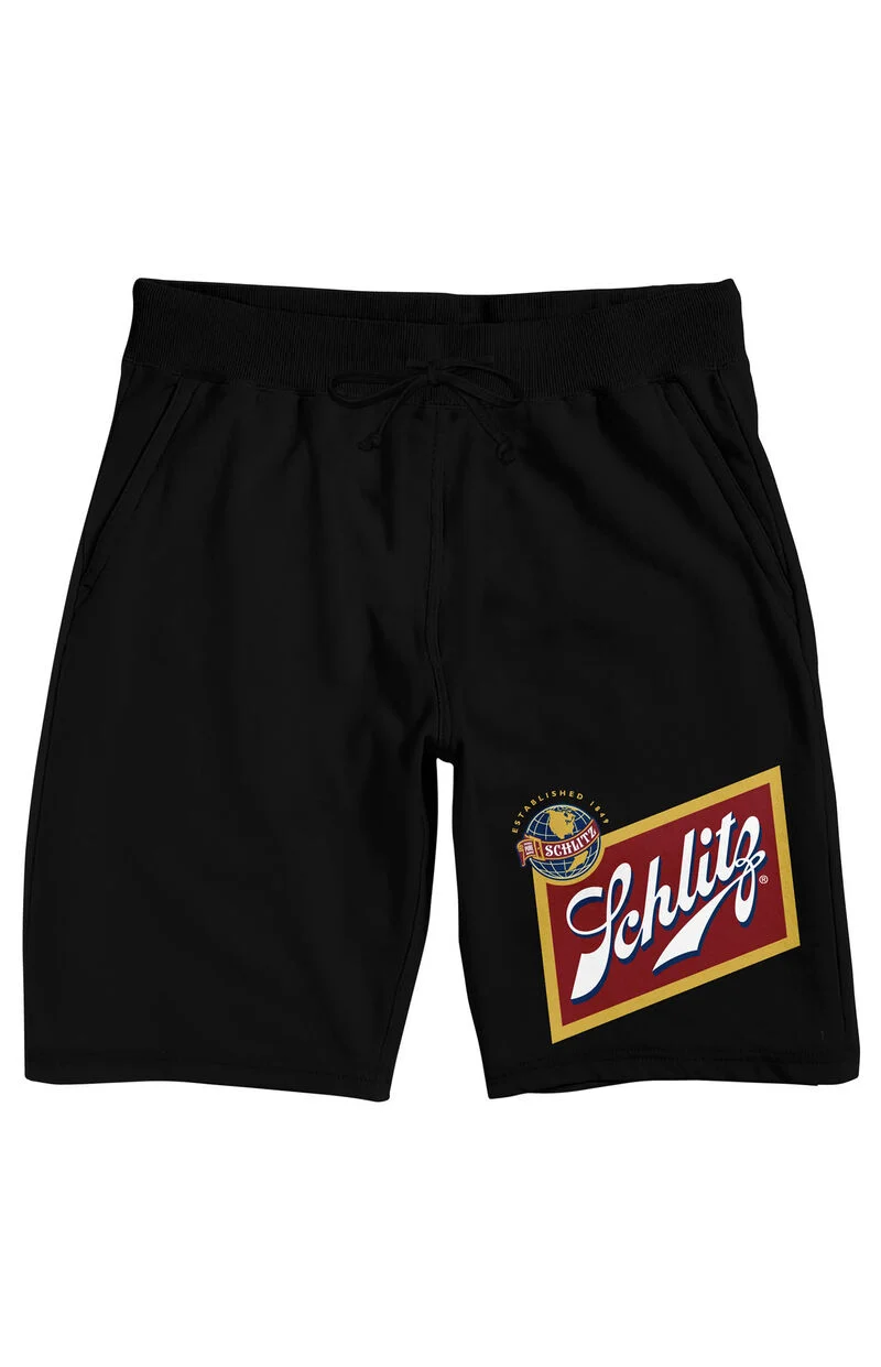 Schlitz Beer Logo Sweat Shorts | Pacsun