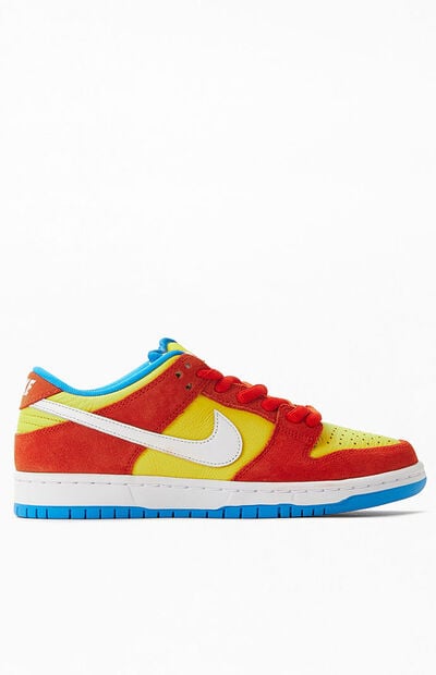Nike SB Dunk Low Bart Simpson Shoes | Pacsun