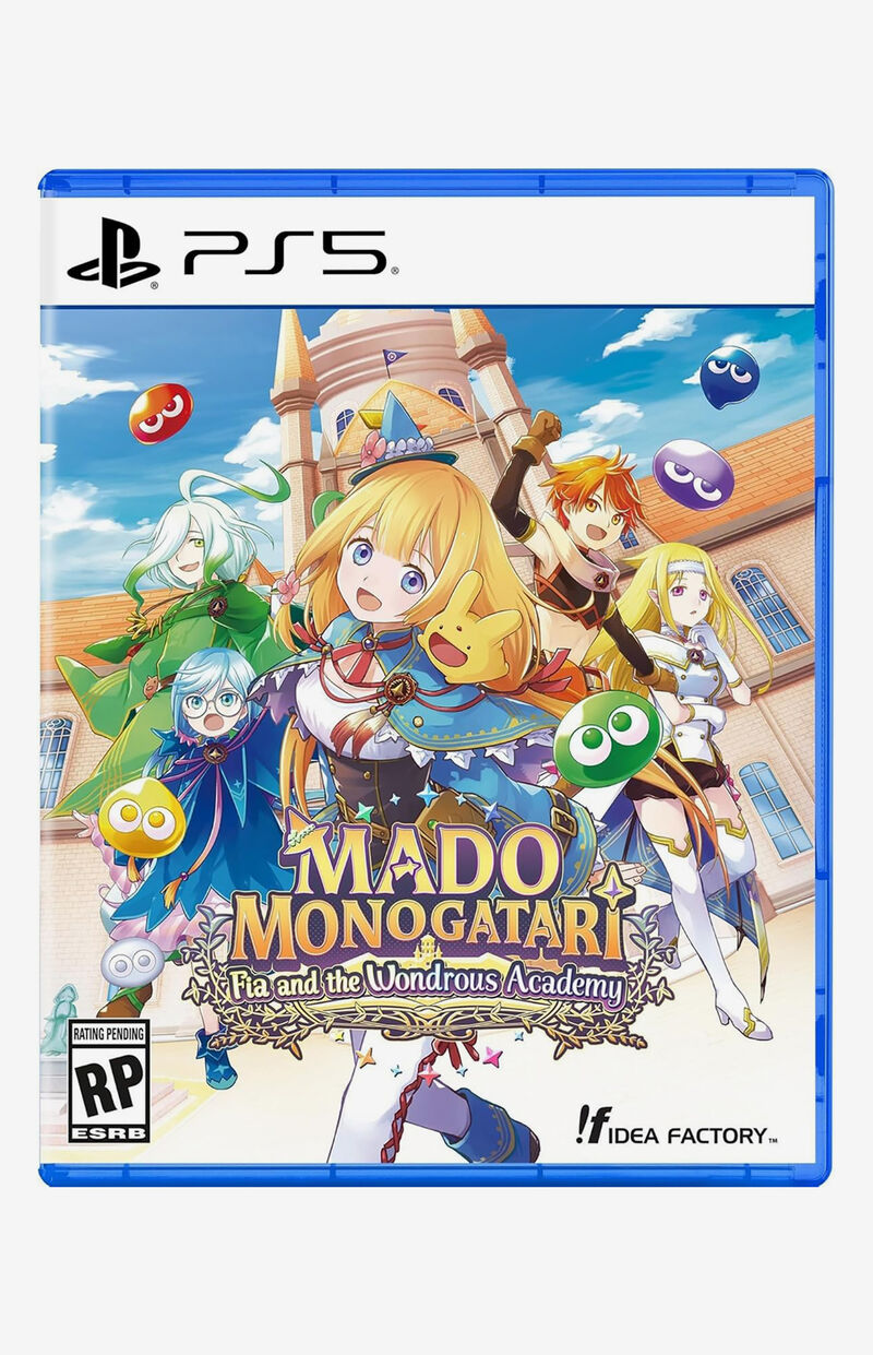 Mado Monogatari: Fia And The Wondrous Academy Playstation 5 Video Game ...