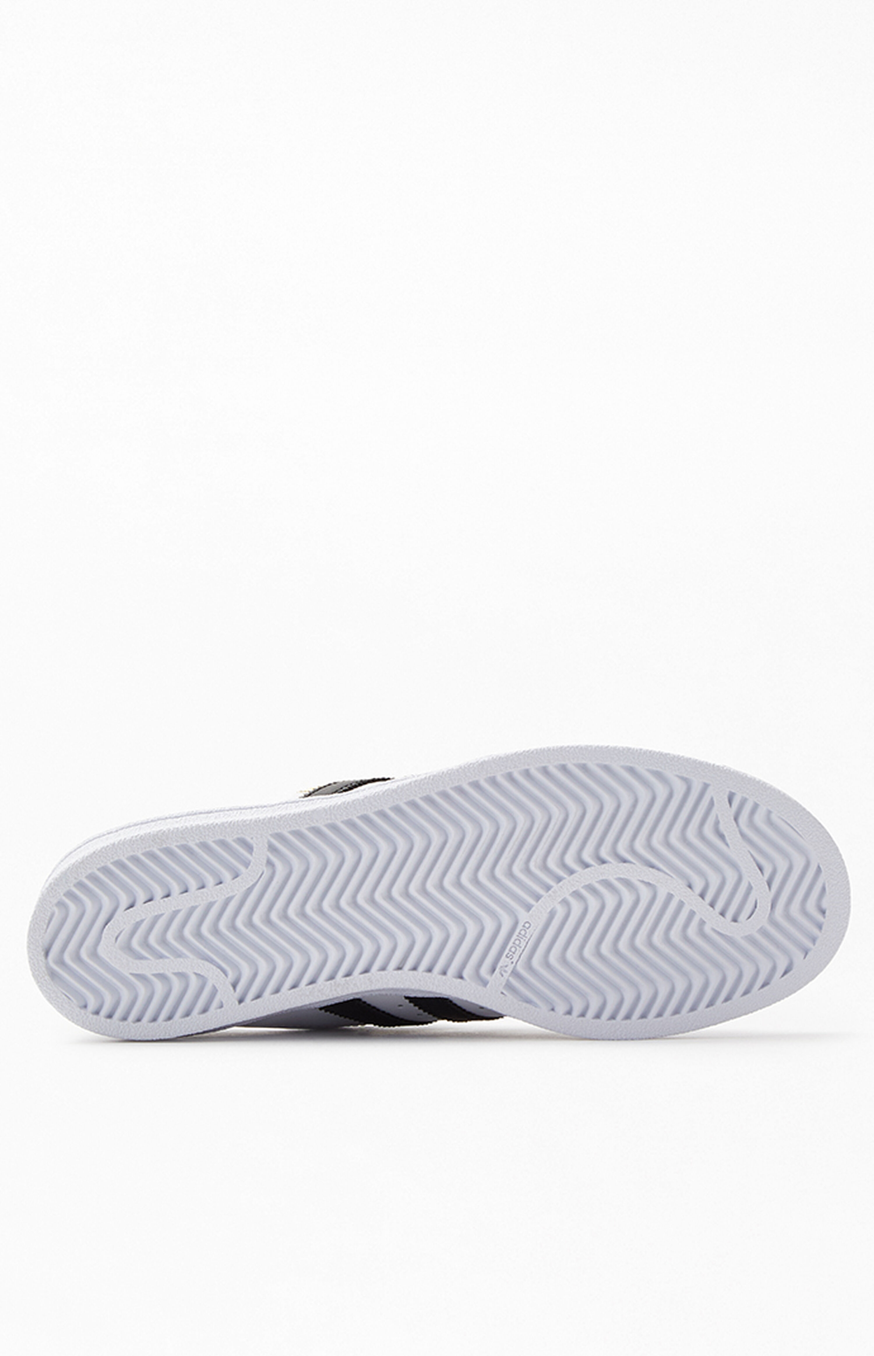 adidas White & Black Superstar Shoes | PacSun | PacSun