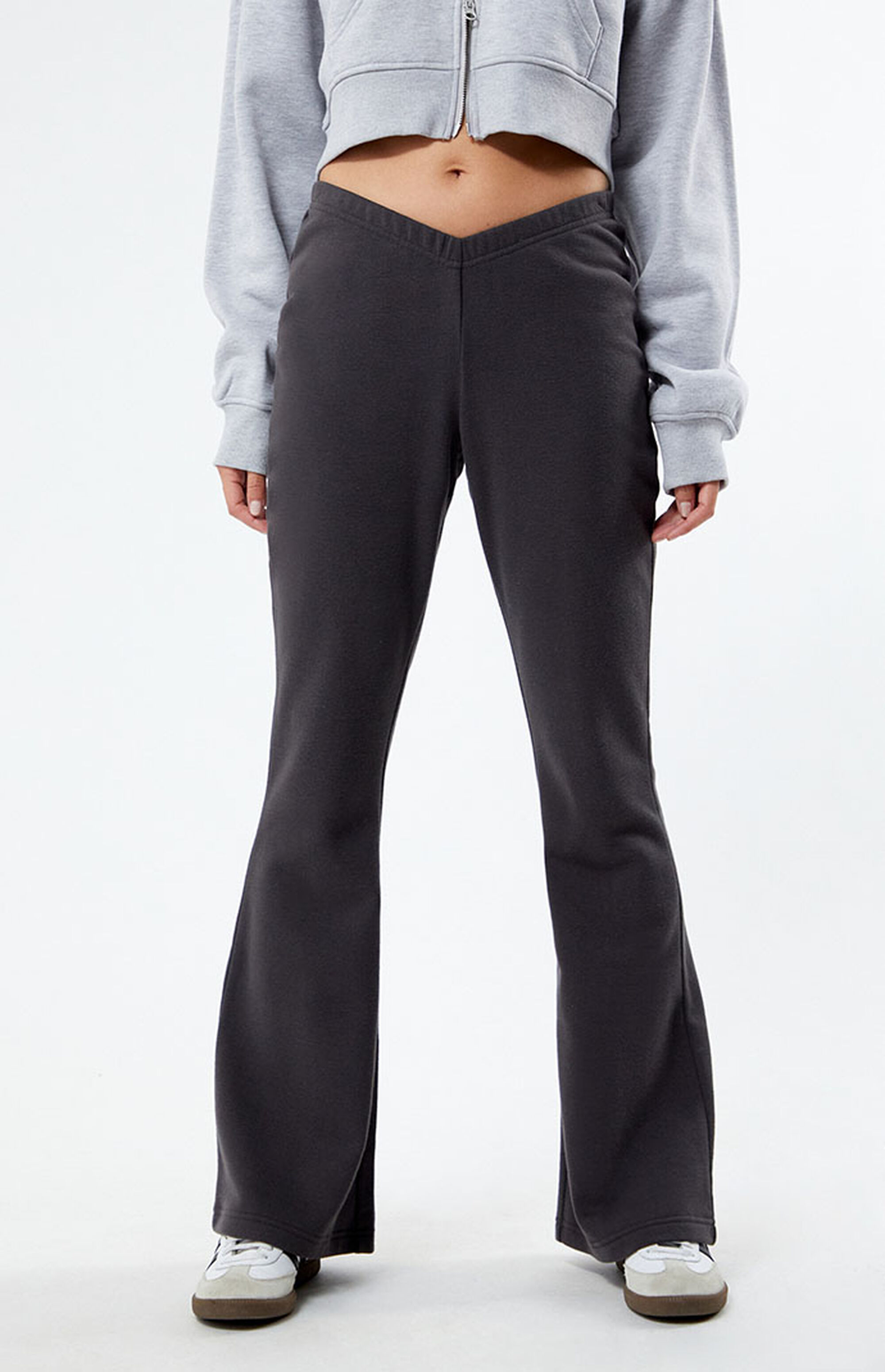 Pacsun Low Rise V Flare Sweatpants | PacSun