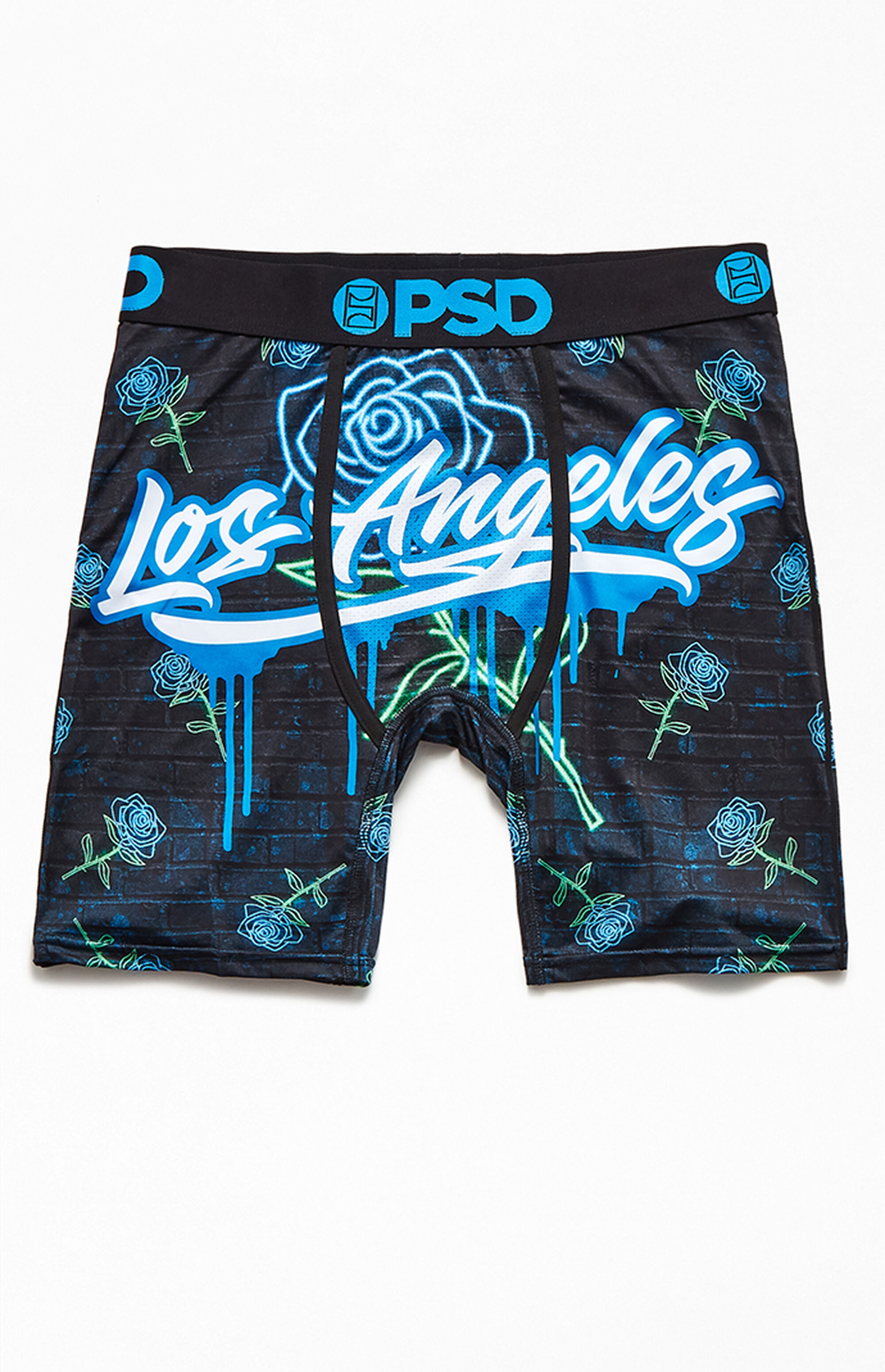 PSD Underwear LA Roses Boxer Briefs | PacSun