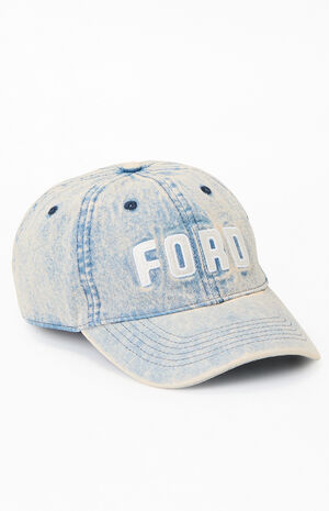 FORD Logo Denim Strapback Hat | PacSun