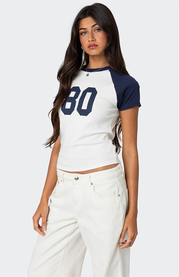 Edikted 80'S Raglan T-Shirt | PacSun