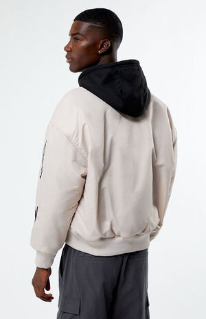 Pacsun Nylon Hooded Bomber | PacSun
