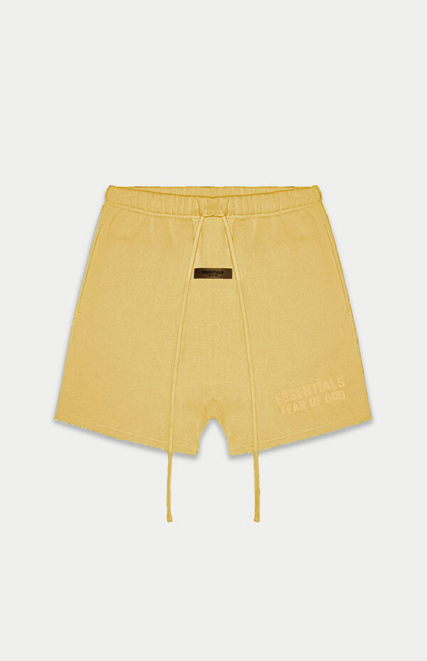 Fear of God Essentials Light Tuscan Sweat Shorts | PacSun