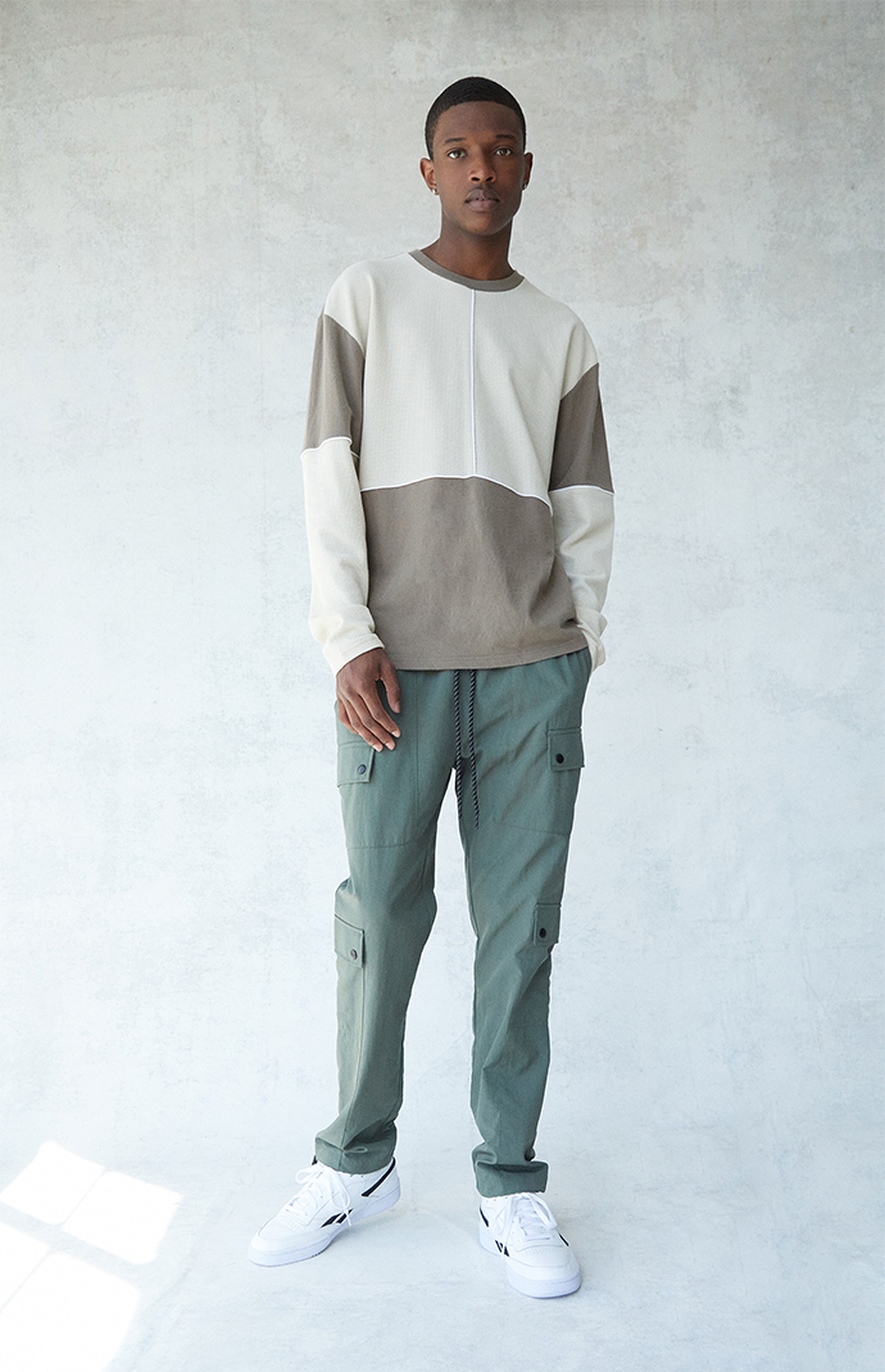 Pacsun Griffith Nylon Panel Cargo Pants | PacSun