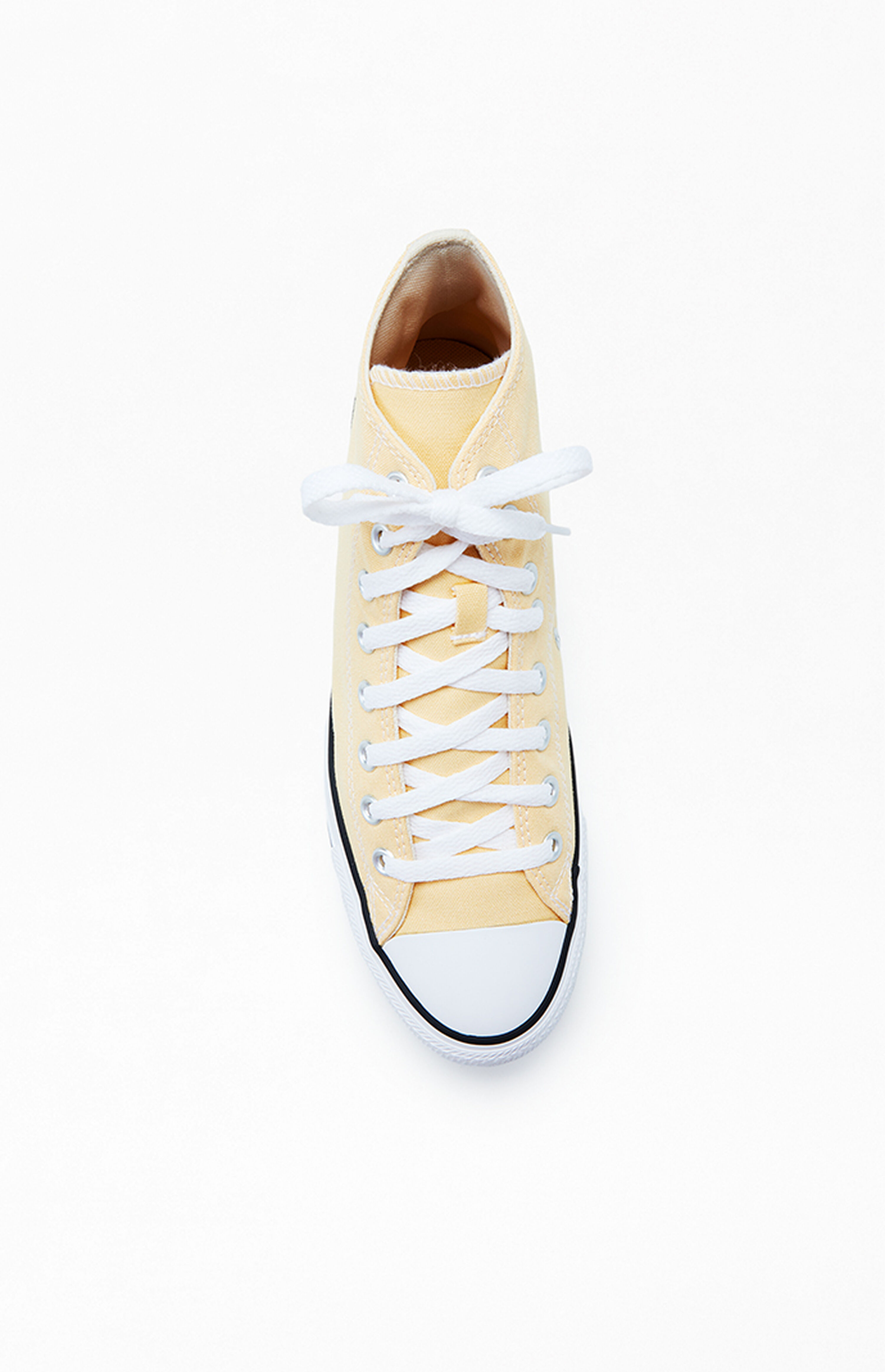 Converse Yellow Chuck Taylor All Star High Top Sneakers | Pacsun