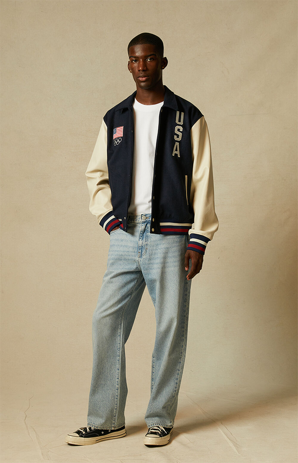 Olympics Team USA Varsity Jacket | PacSun