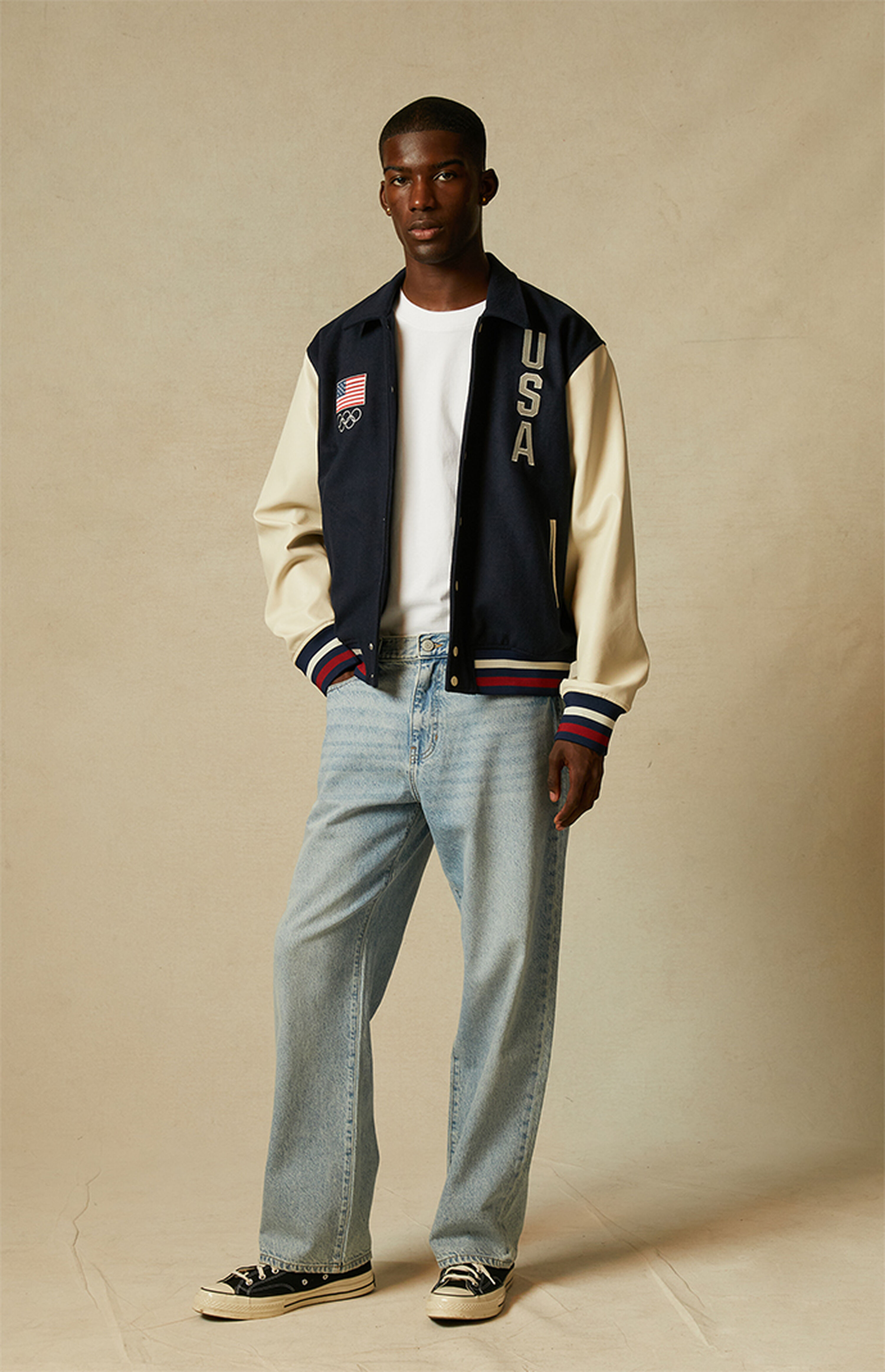 Olympics Team USA Varsity Jacket | Pacsun