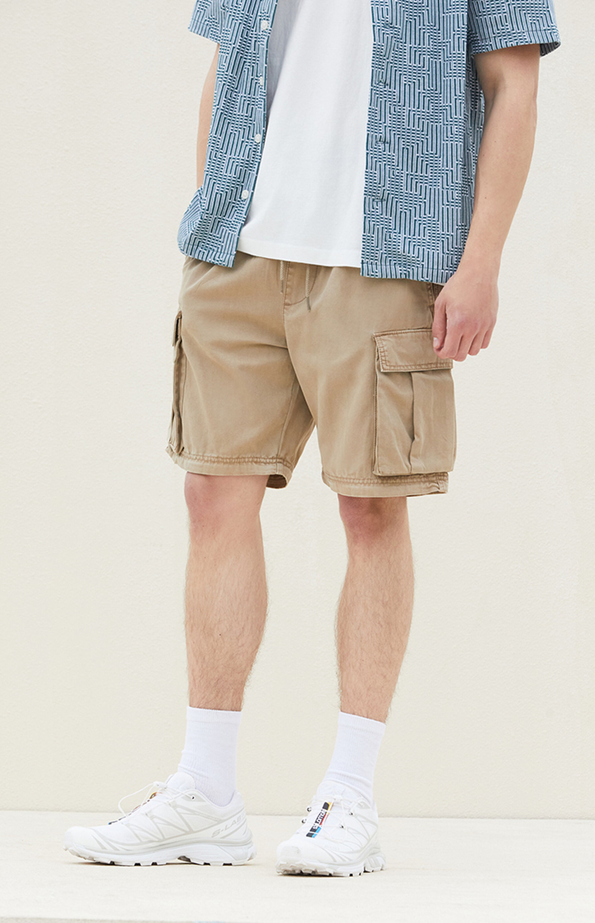 Pacsun Tan Baggy Cargo Zip-Off Pants | PacSun