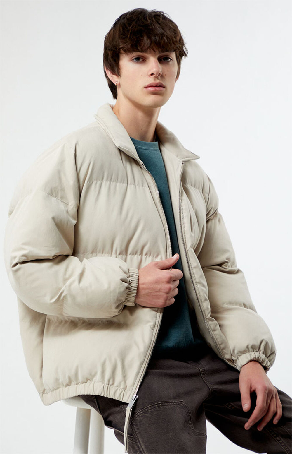 Pacsun Collared Puffer Jacket | PacSun