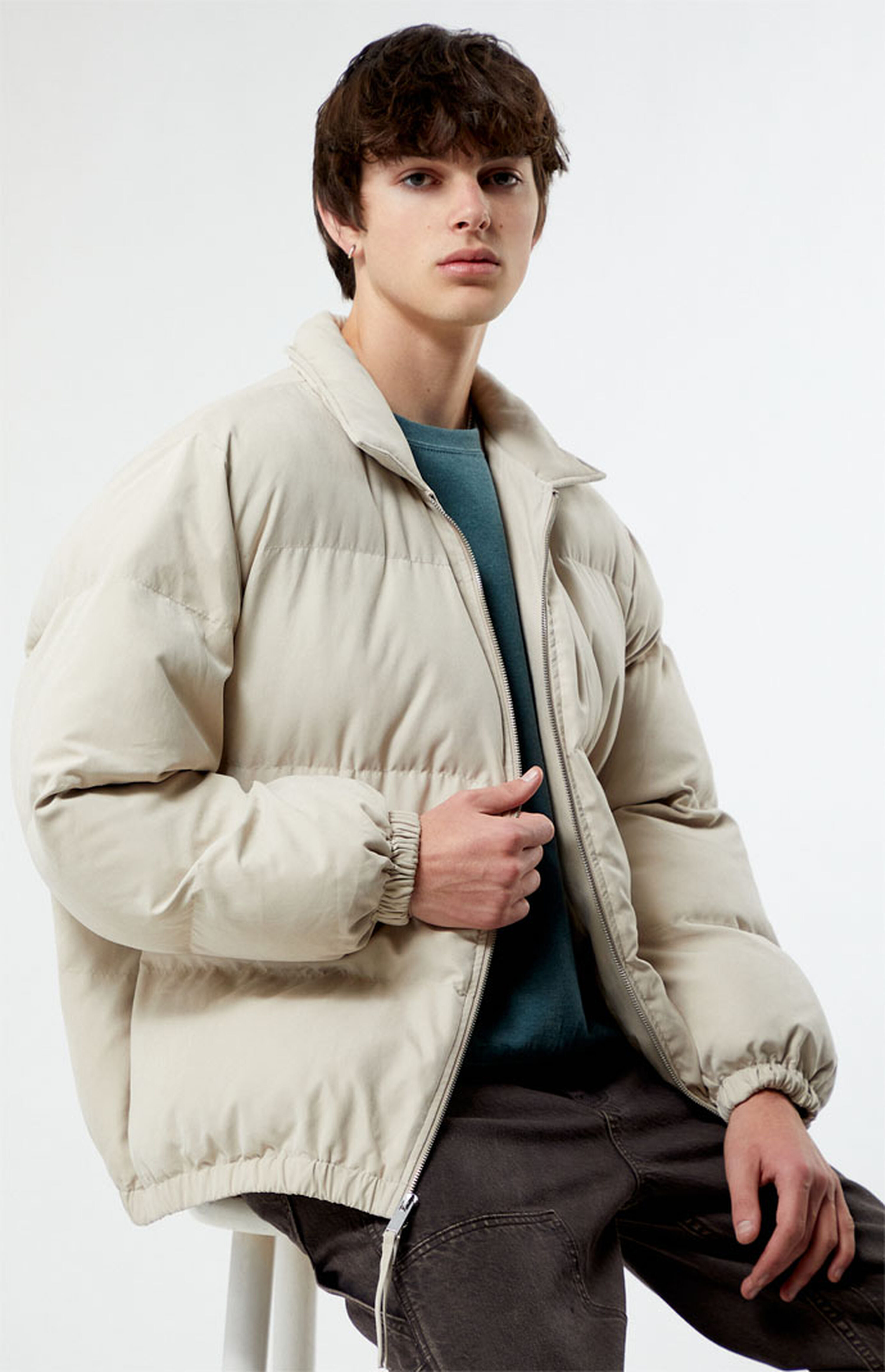 Pacsun Collared Puffer Jacket | PacSun