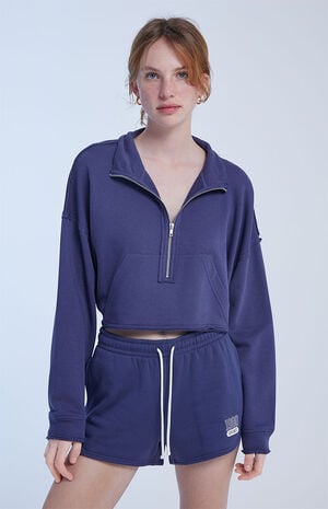 Pacsun Surf City Half Zip Sweatshirt | PacSun