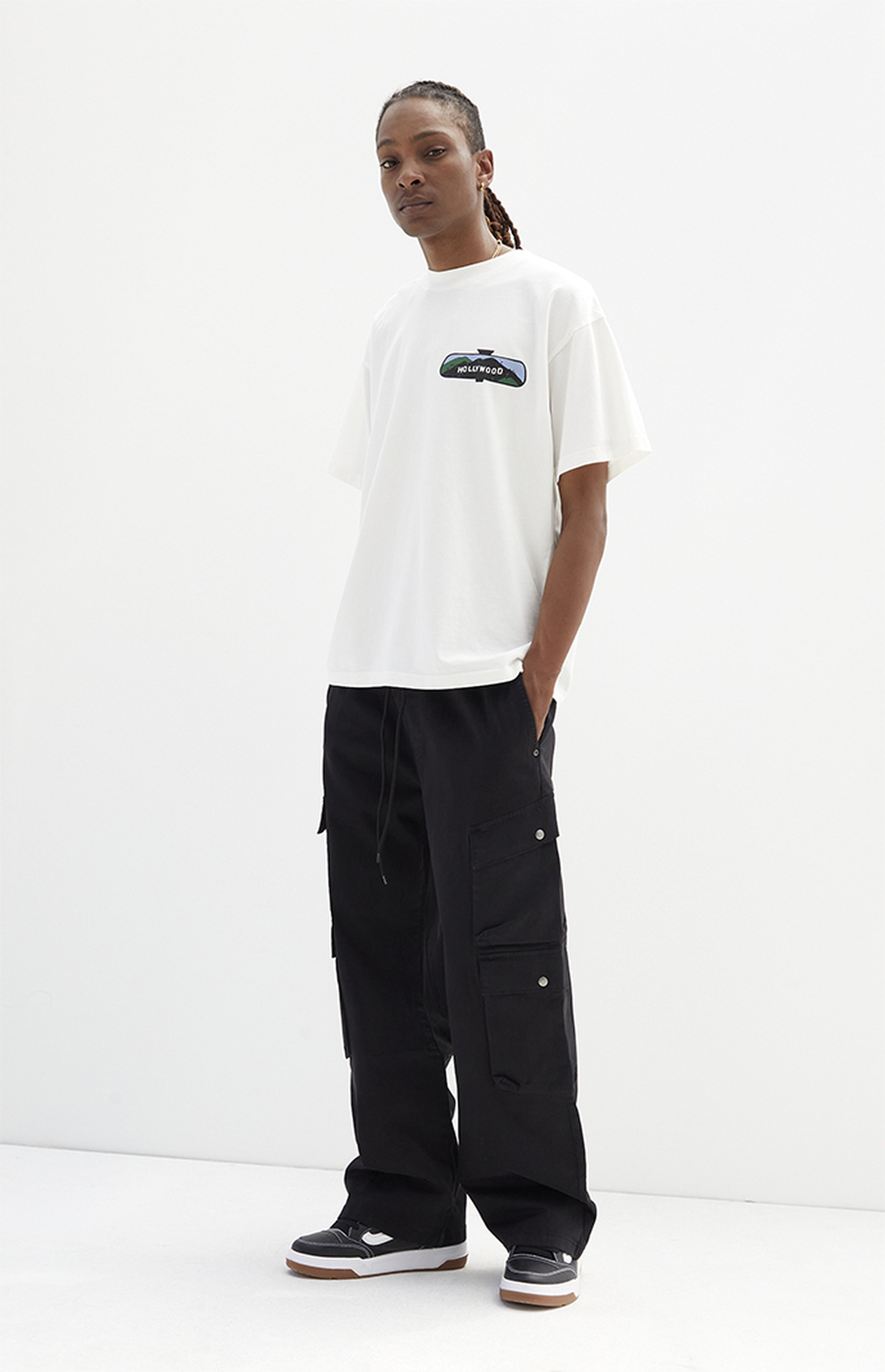 Pacsun Stretch Extreme Baggy Cargo Pants | PacSun