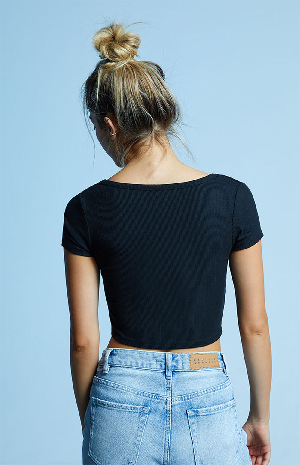 PS Basics by Pacsun Scoop Ribbed Baby T-Shirt | PacSun