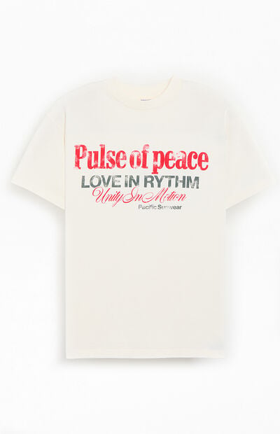 Pacsun Pulse Of Peace T-Shirt | Pacsun
