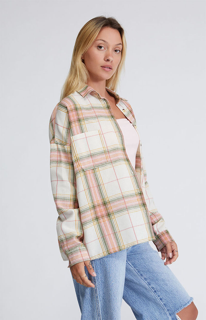 LA Hearts Boyfriend Flannel Shirt | Pacsun