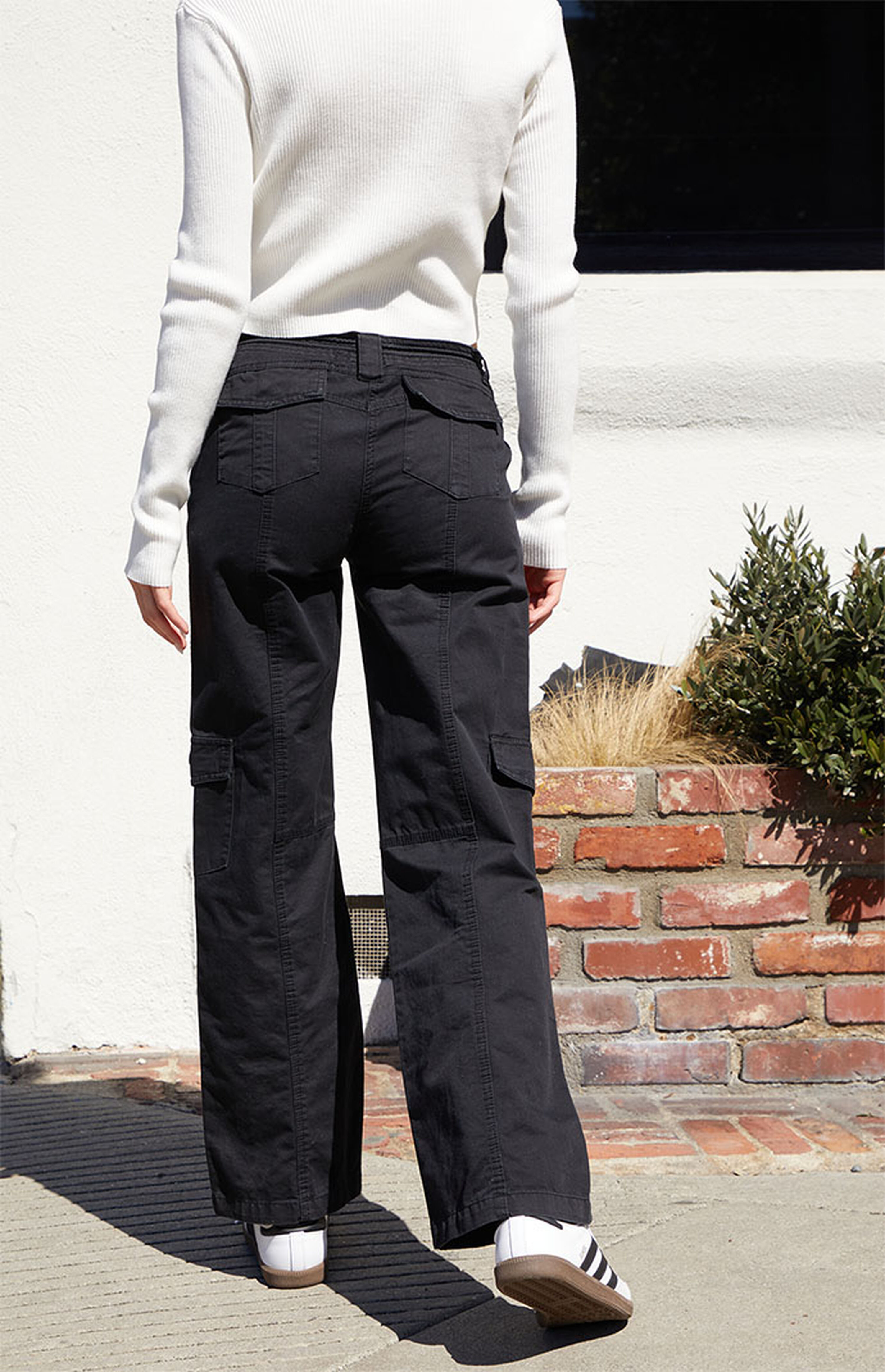 John Galt Black Kim Cargo Pants Pacsun