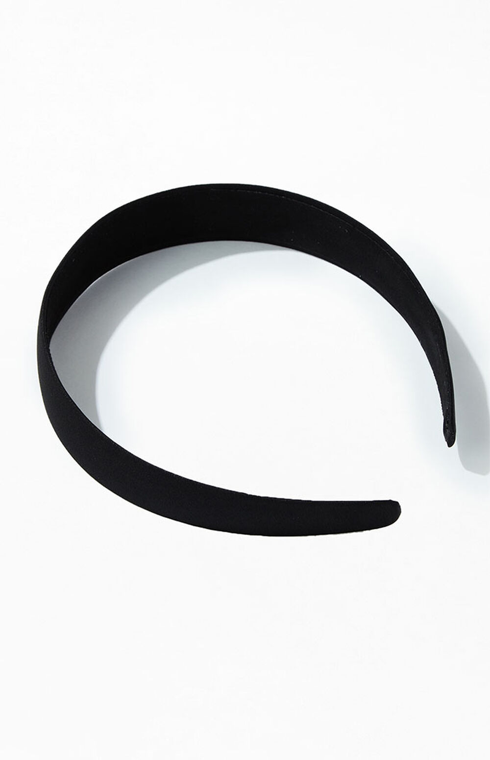 LA Hearts Black Satin Headband | PacSun