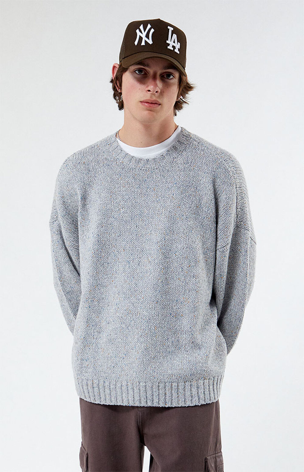 Pacsun Cropped Crew Sweater | PacSun