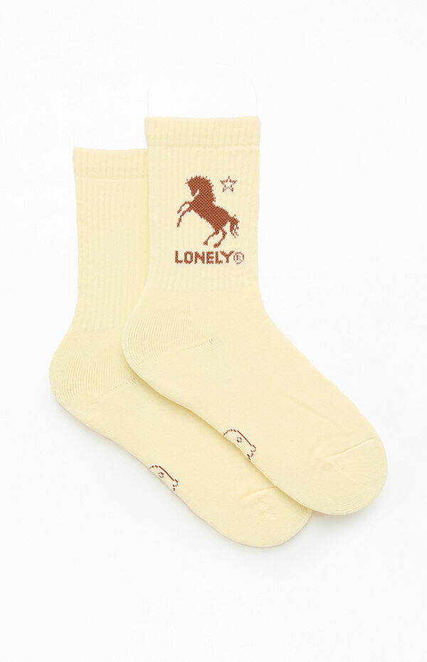 LONELY GHOST Midnight Run Crew Socks | PacSun