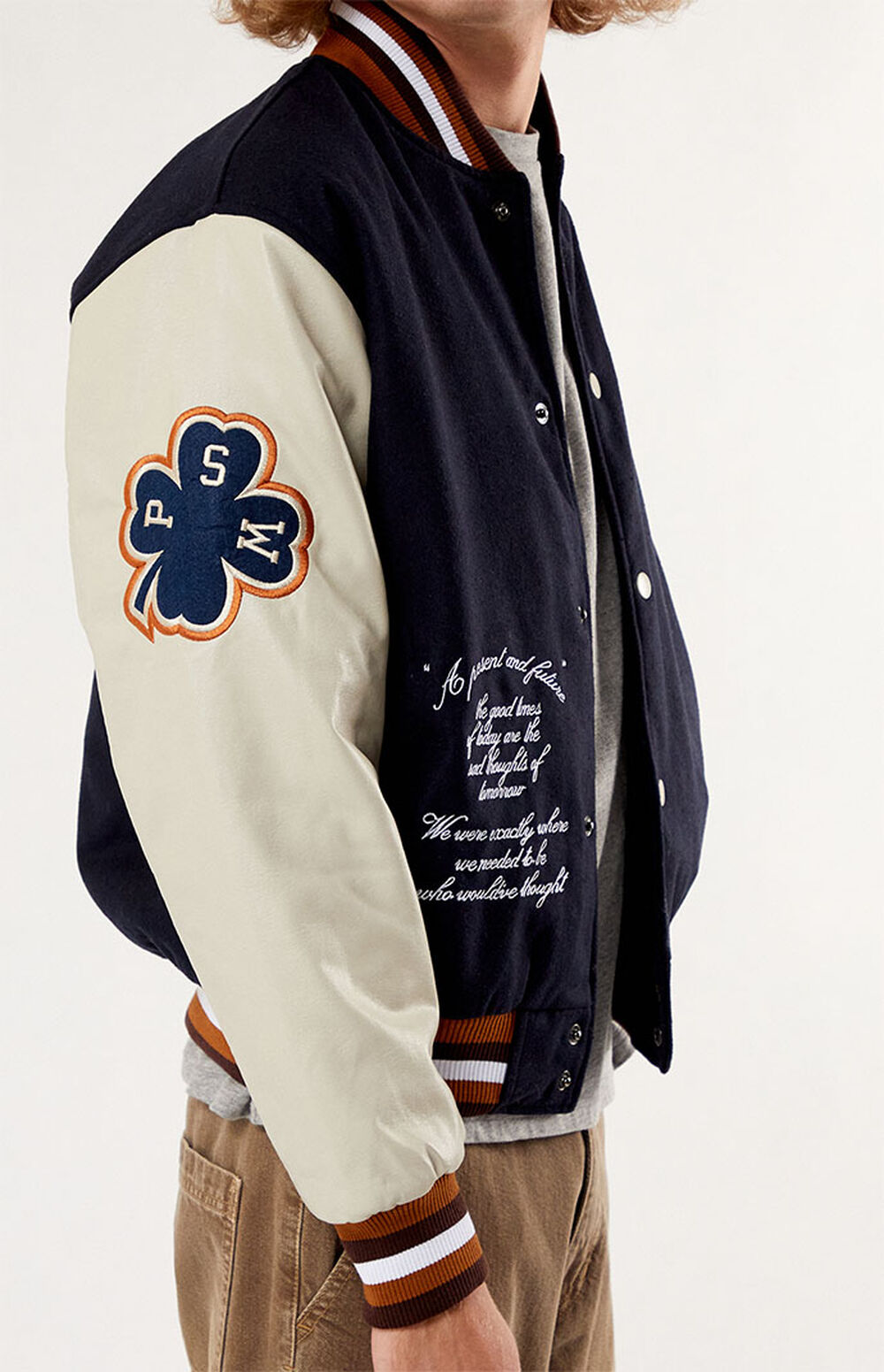 Pacsun Pacific Sunwear Tech Varsity Jacket | PacSun