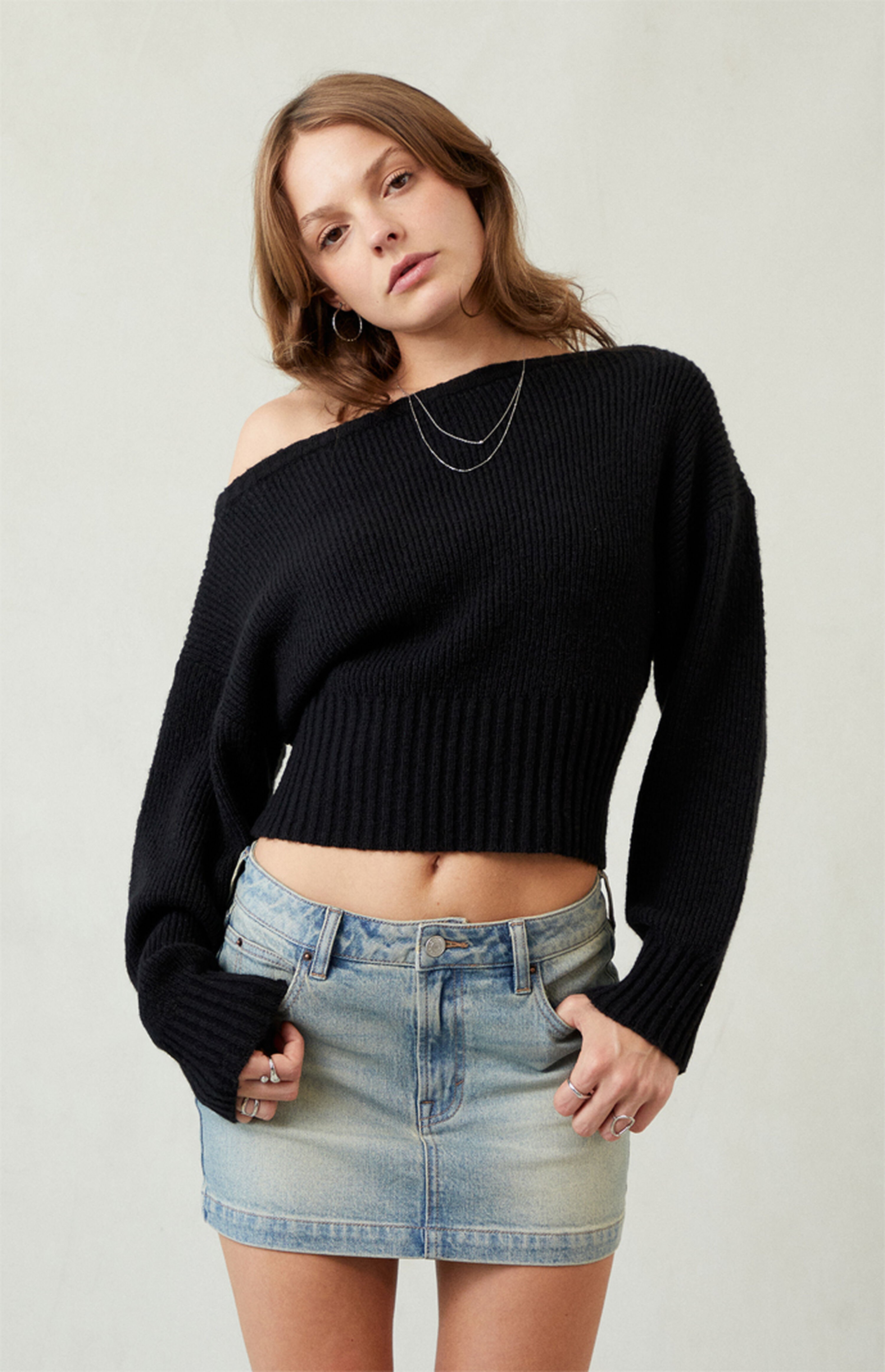 Pacsun Bella Stretch Light Indigo Mid Rise Denim Mini Skirt | Pacsun