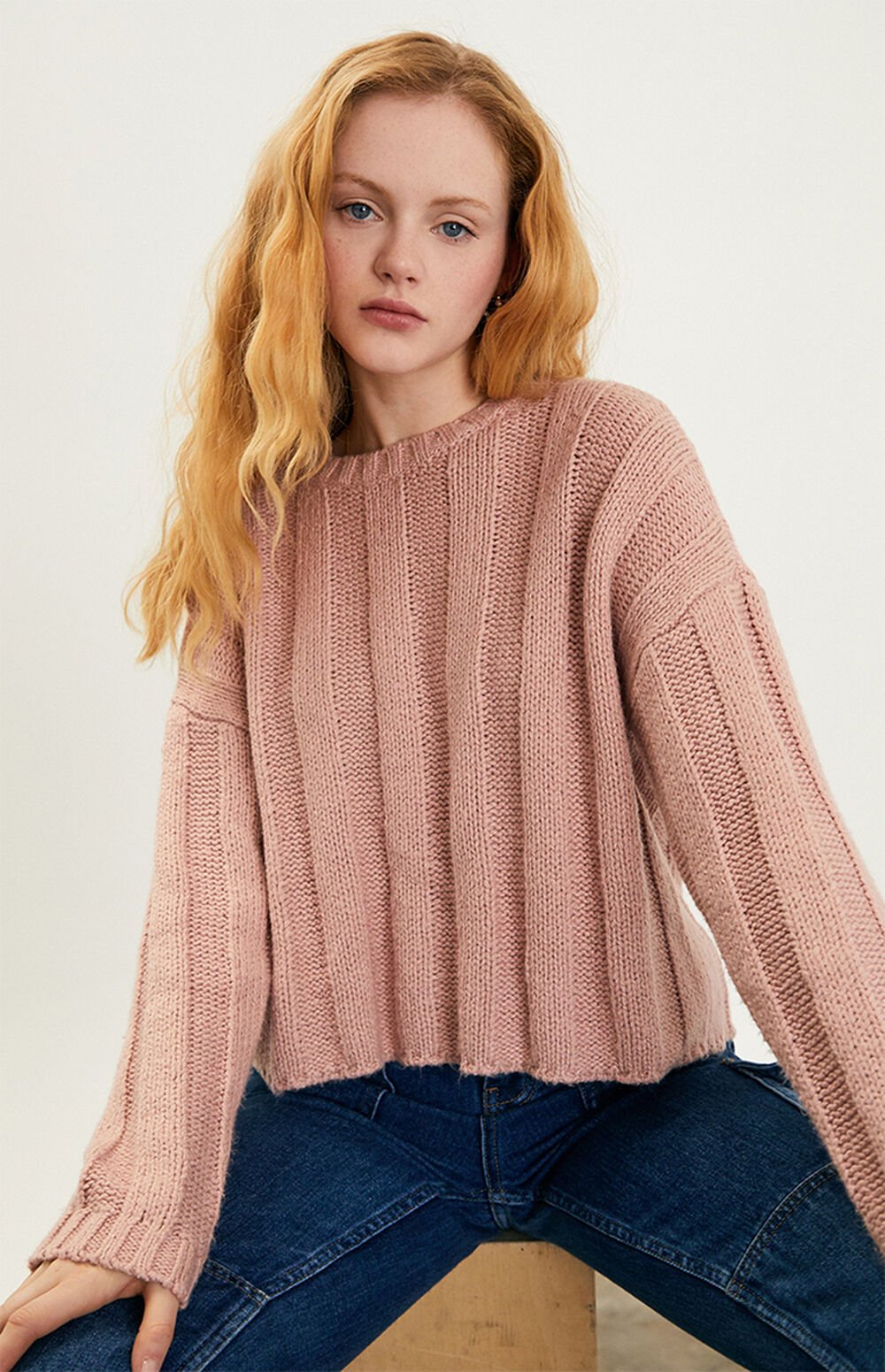 Pacsun Ribbed Pullover Sweater | PacSun