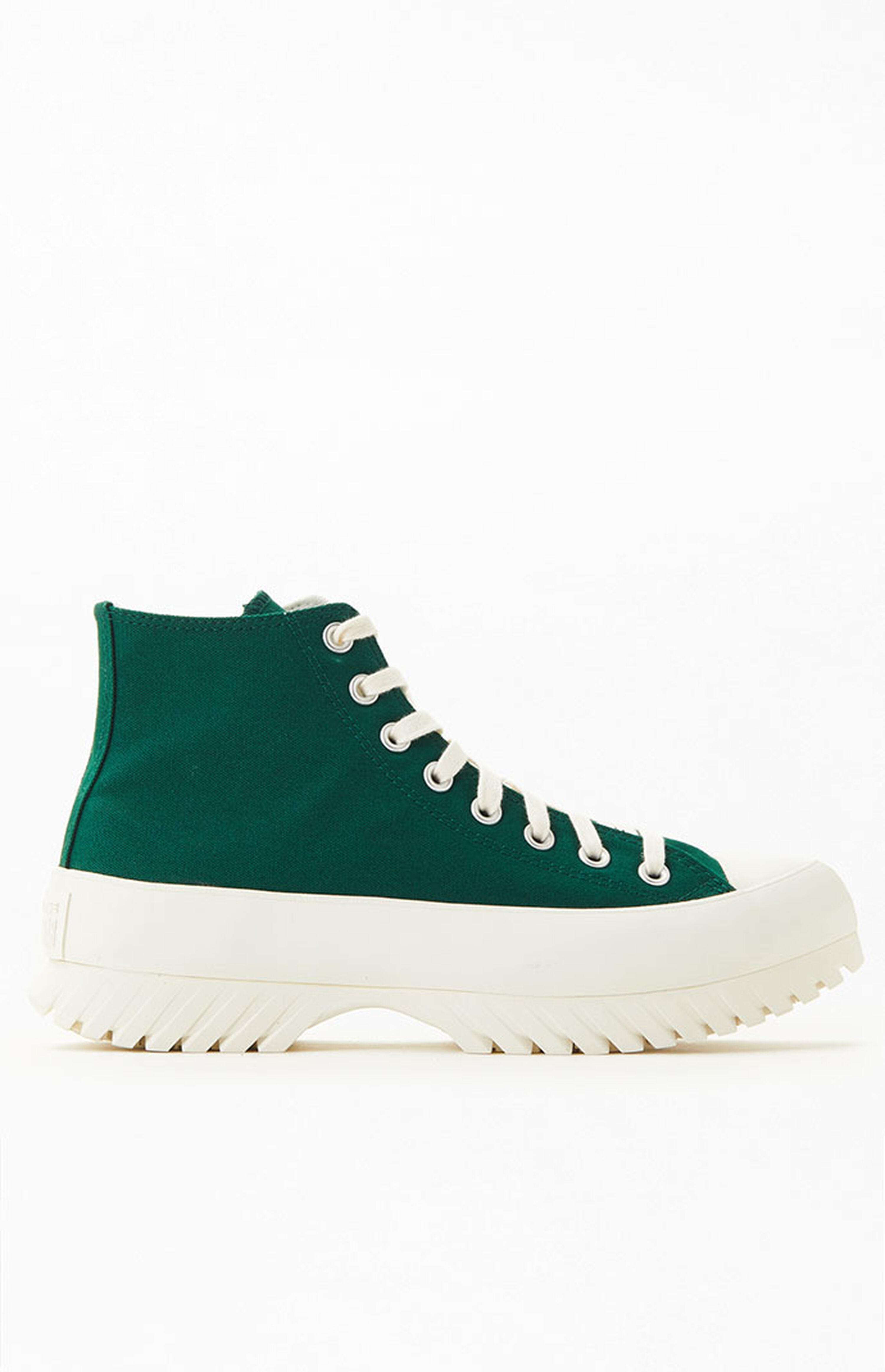 Converse Women's Green Chuck Taylor All Star Lugged 2.0 High Top ...