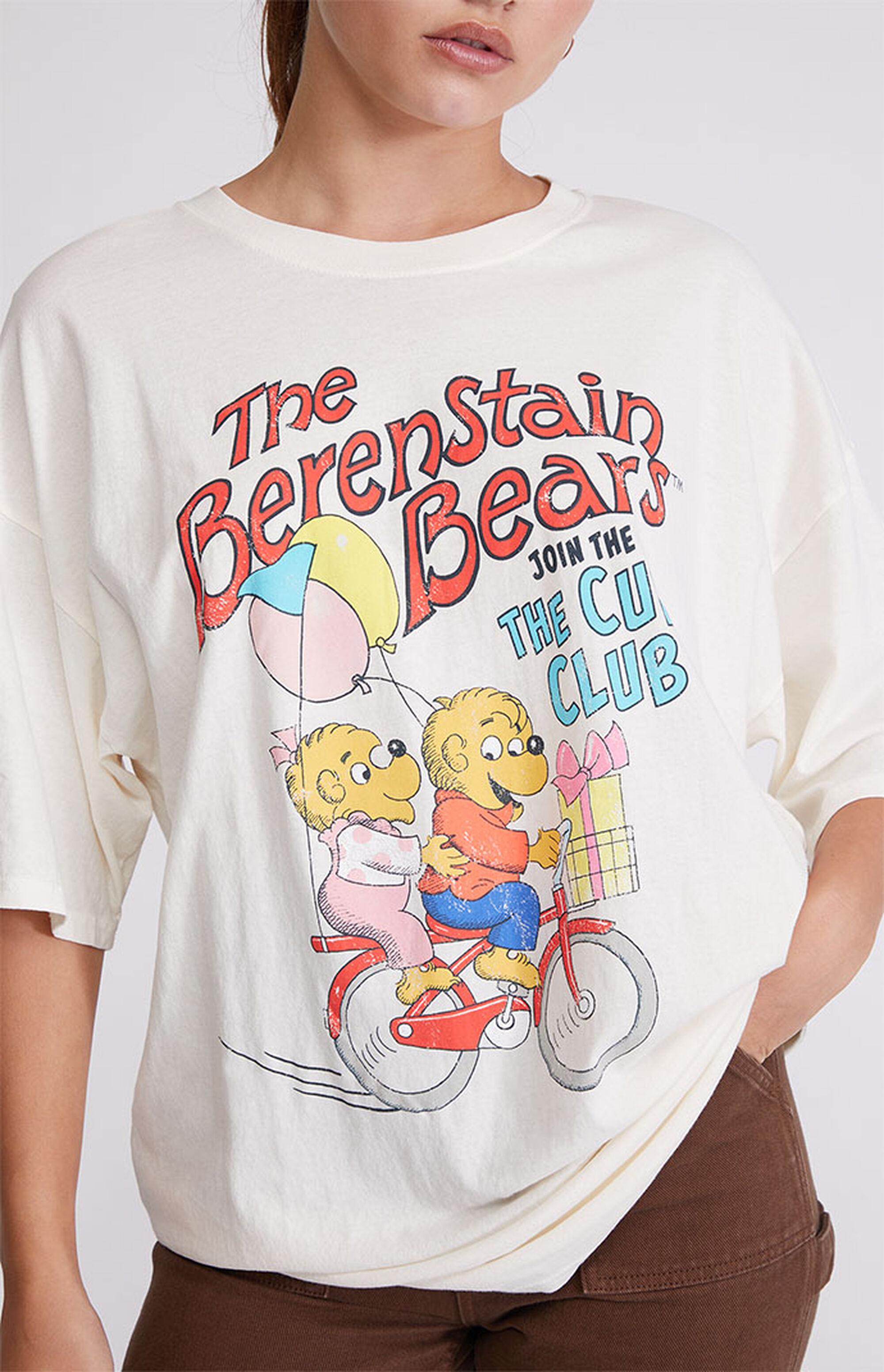 BERENSTAIN BEARS Cub Club Oversized T-Shirt | PacSun