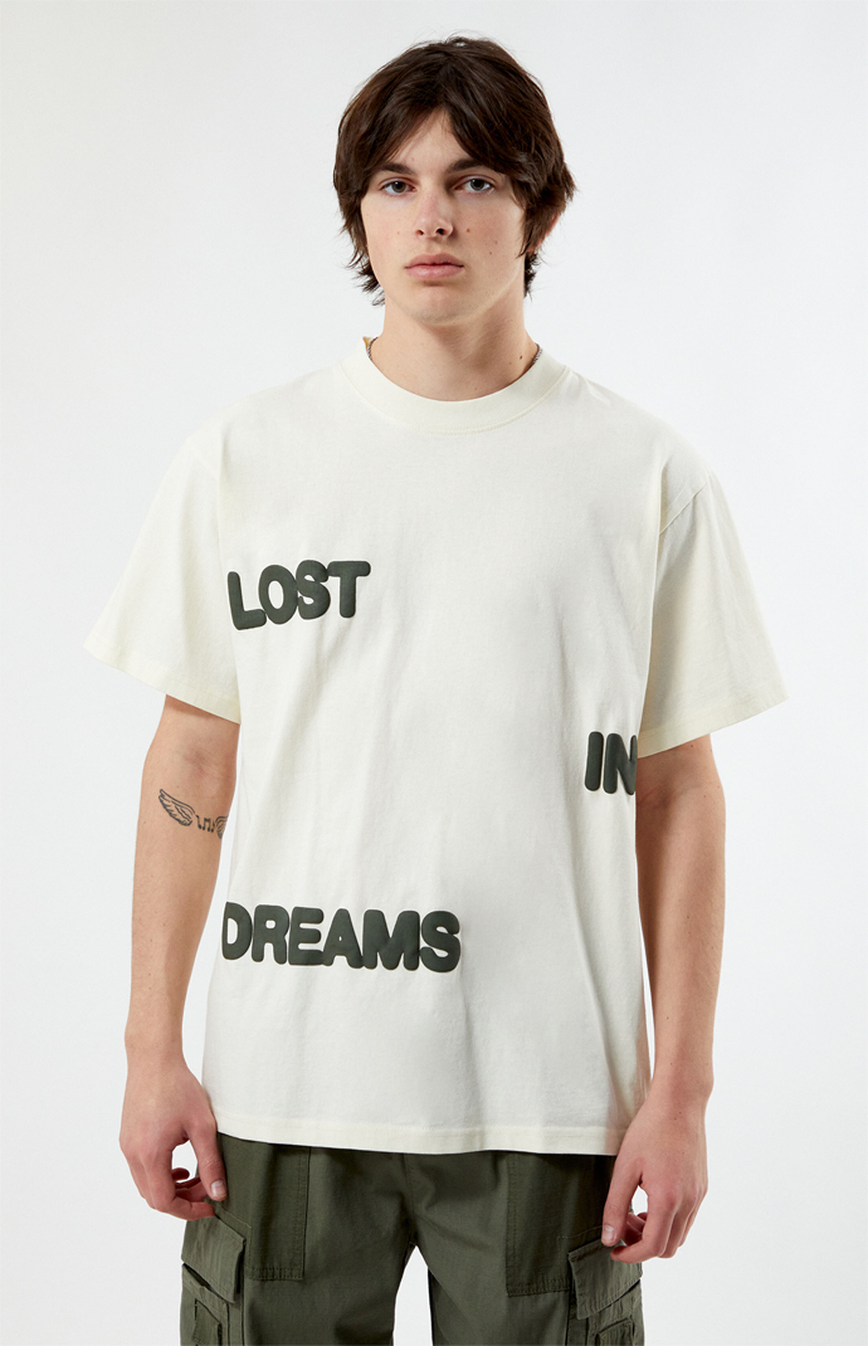 Pacsun Lost In Dreams Puff Oversized T-Shirt | Pacsun