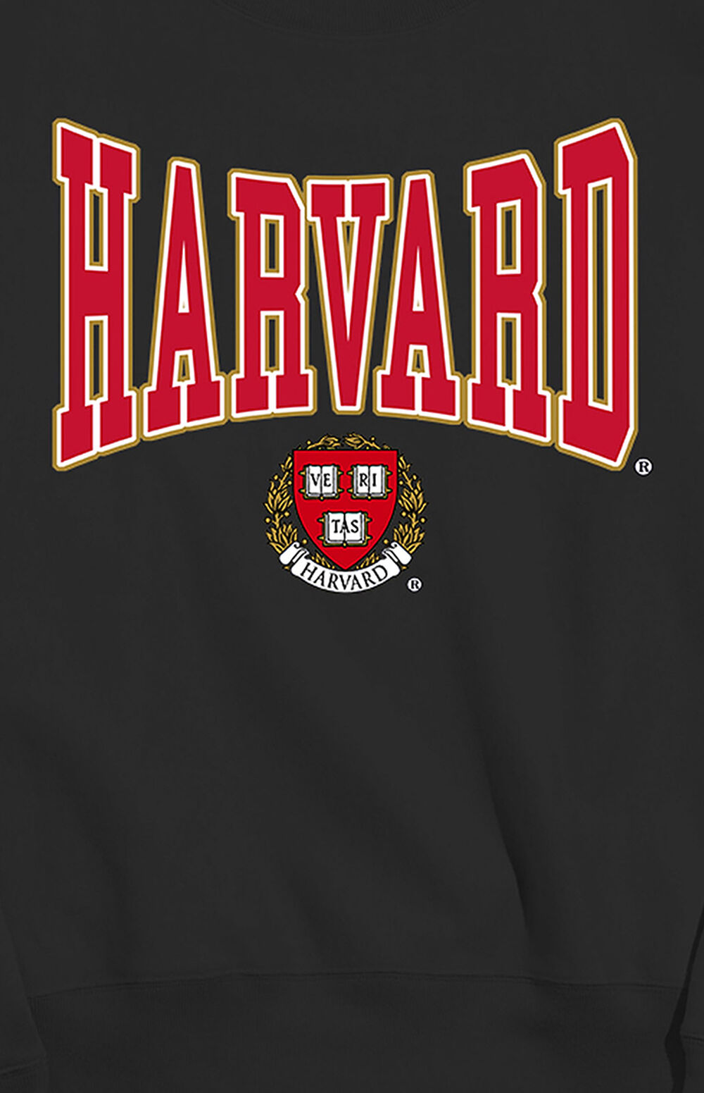 Harvard Logo Crew Neck Sweatshirt | PacSun