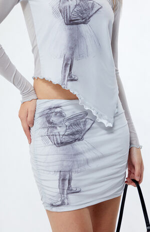 The Met x PacSun Degas Dancer Mesh Mini Skirt | PacSun