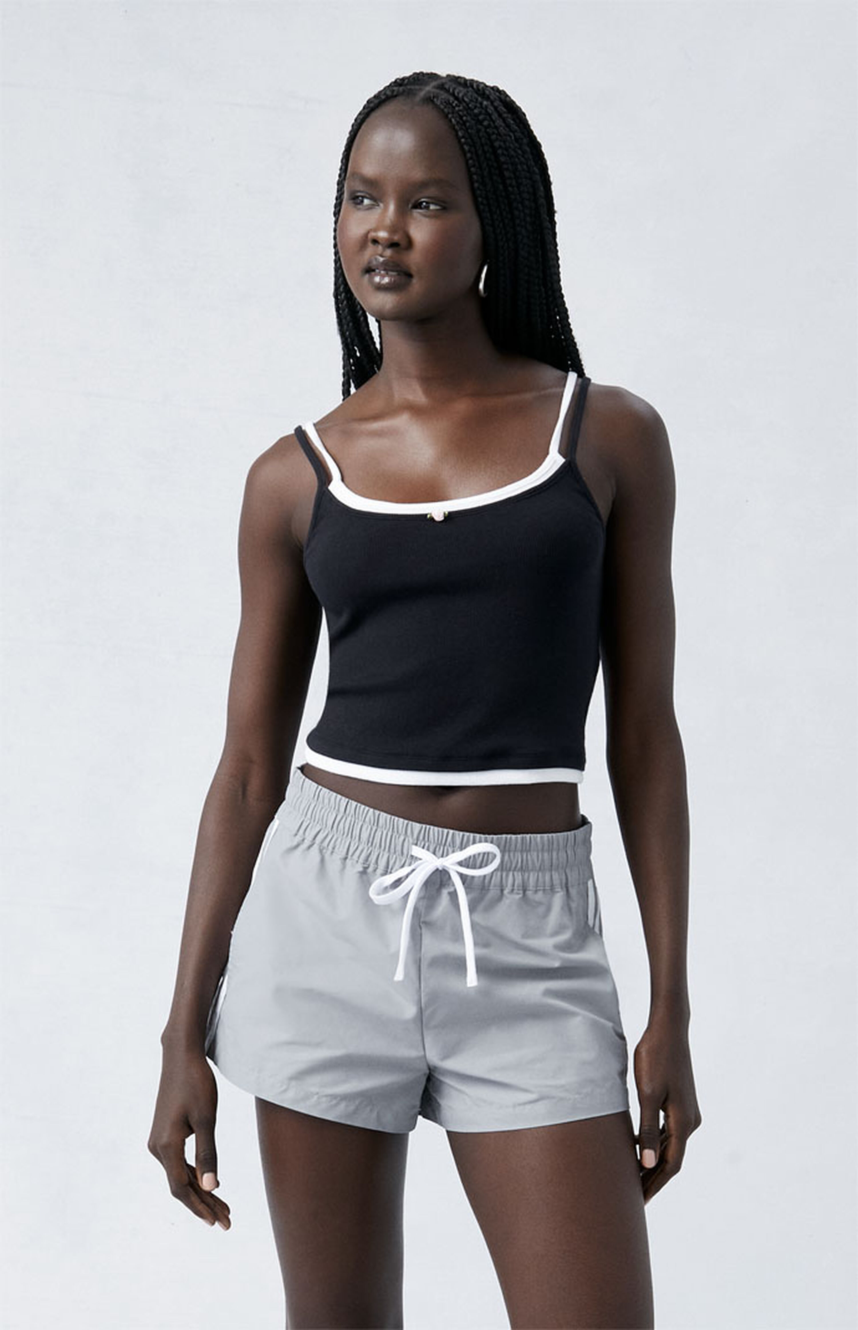 Pacsun Gray Track Shorts | PacSun